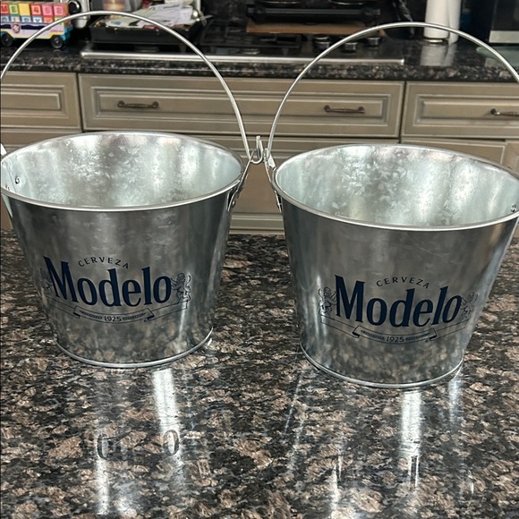 modelo | Dining | Modelo Galvanized Double Sided Metal Icebeer Buckets ...